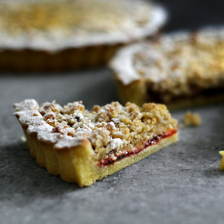 almond byproduct tart – Lady and Pups
