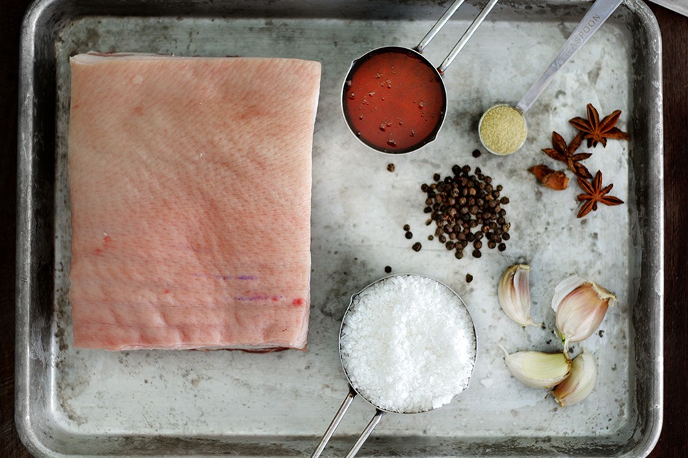 creme brulee-d pork belly confit – Lady and Pups