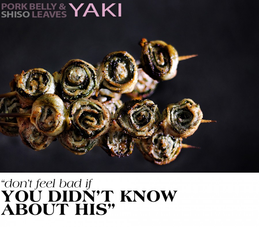 pork belly shiso yaki – Lady and Pups