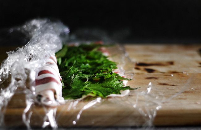 pork belly shiso yaki