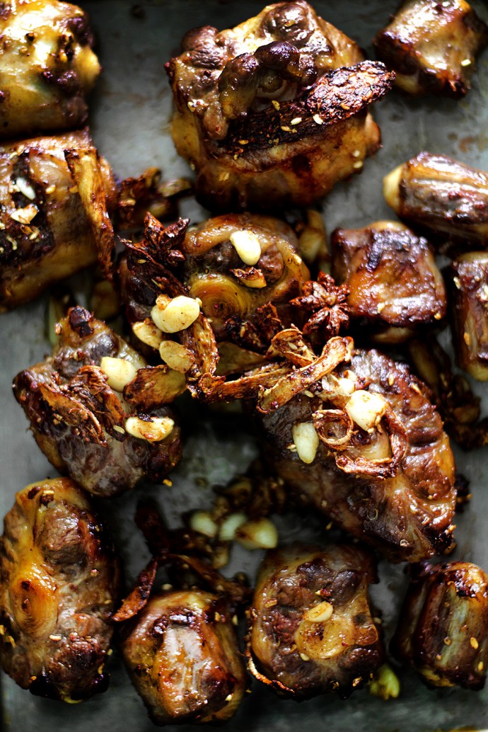 sichuan peppercorn red braised oxtail