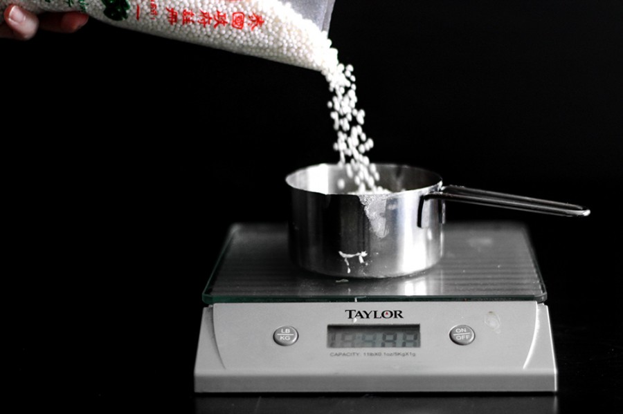 rum and raisin baked tapioca pudding