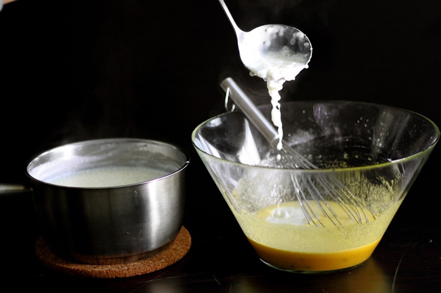 rum and raisin baked tapioca pudding