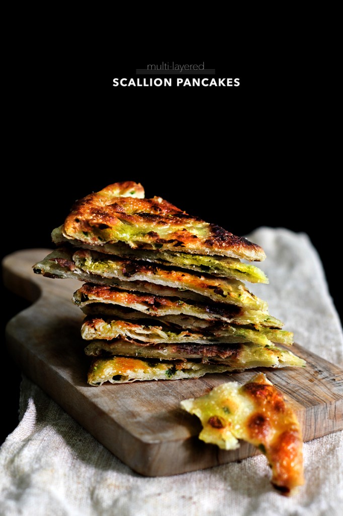 MULTI-LAYERED SCALLION FLAT BREADS – Lady and Pups