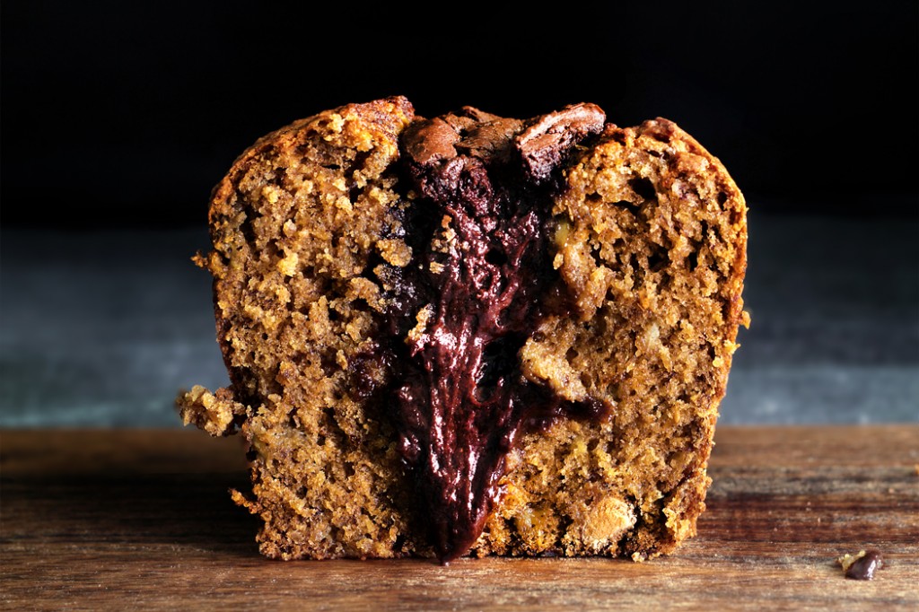 MOLTEN-CHOCO BANANA BREAD