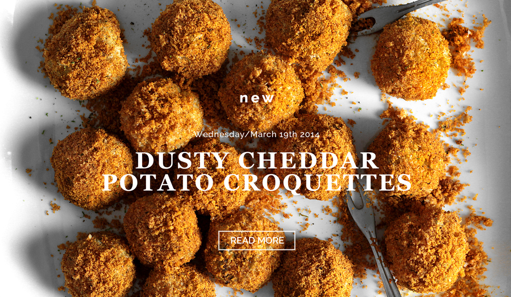 DUSTY CHEDDAR POTATO CROQUETTE – Lady and Pups