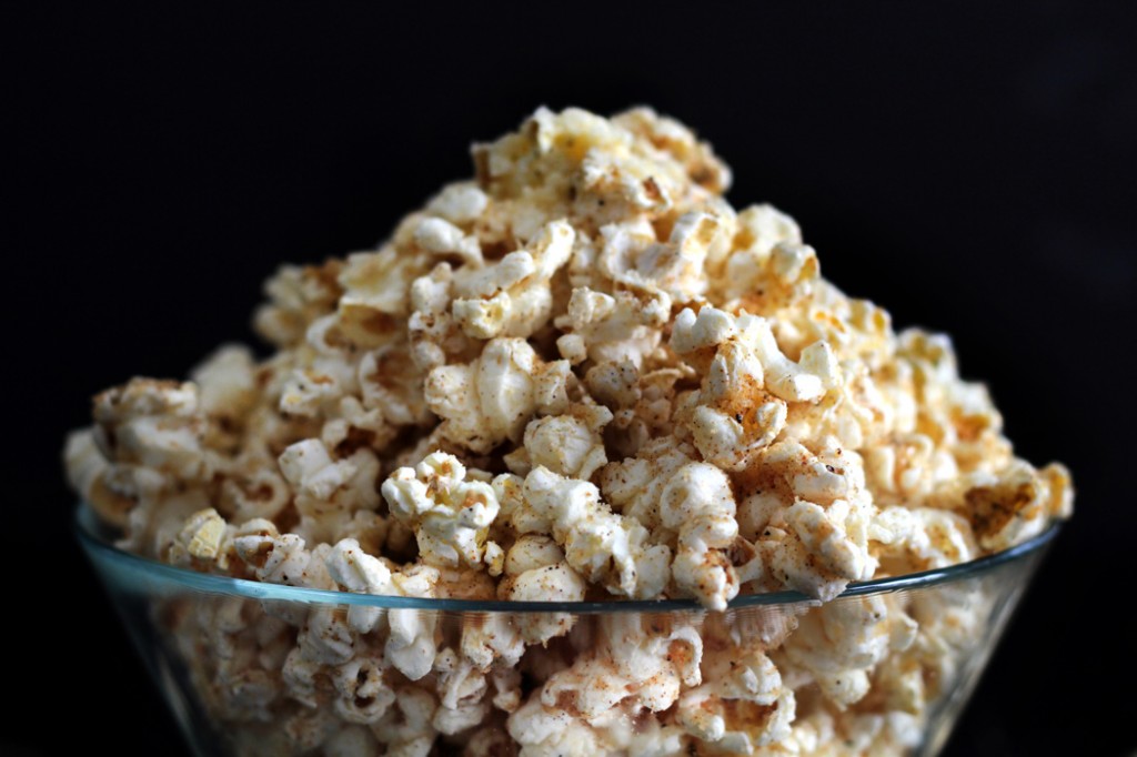 CHEESY CHICK-FLICK POPCORN