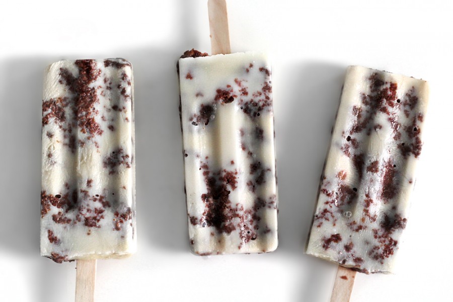 BROWNIE-COW POPSICLES – Lady and Pups