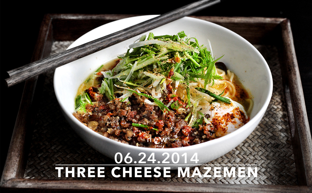 THREE CHEESE MAZEMEN – Lady and Pups