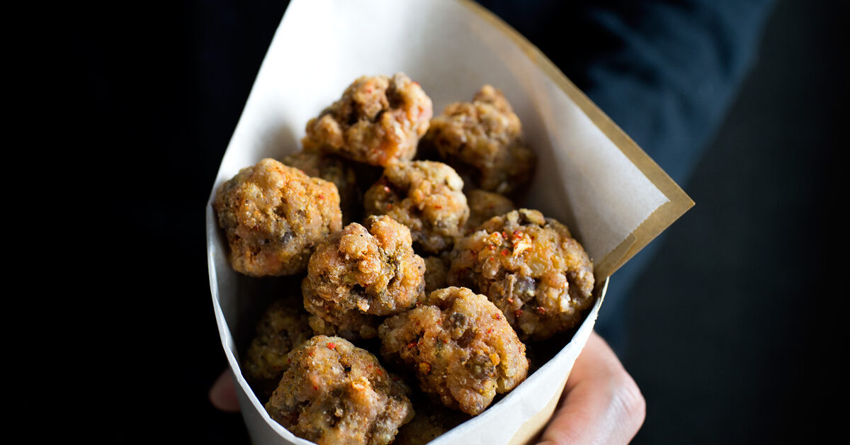 CURRIED LENTIL AND SHRIMP POPCORNS – Lady and Pups