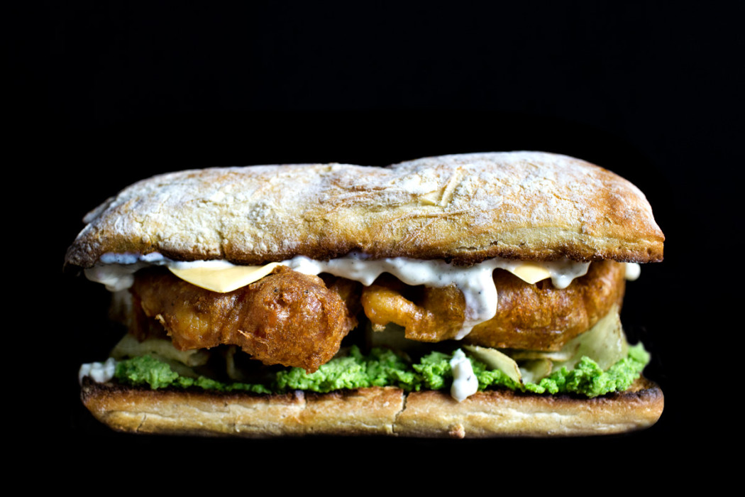 FILET-O-FISH’N CHIPWICH – Lady and Pups