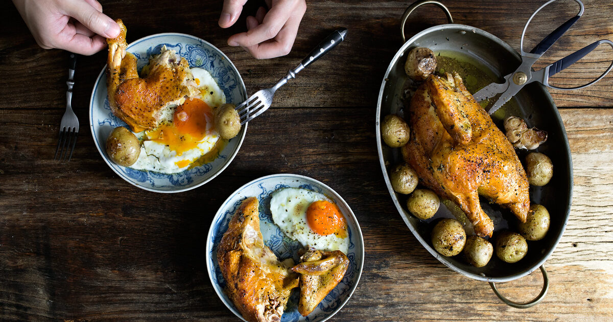 MY FAVORITE ROAST CHICKEN – Lady and Pups