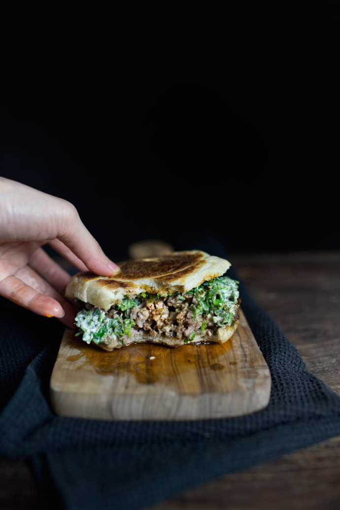 XI’AN STYLE SMUSHED LAMB MEATBALL BURGER – Lady and Pups