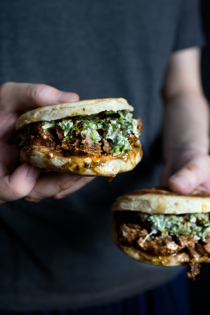 XI’AN STYLE SMUSHED LAMB MEATBALL BURGER – Lady and Pups