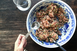 THE JADED DOOR-NAIL MEAT PIES RUBBED W/ SCALLION BUTTER