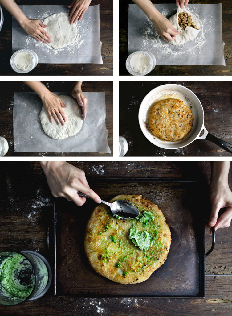 THE JADED DOOR-NAIL MEAT PIES RUBBED W/ SCALLION BUTTER