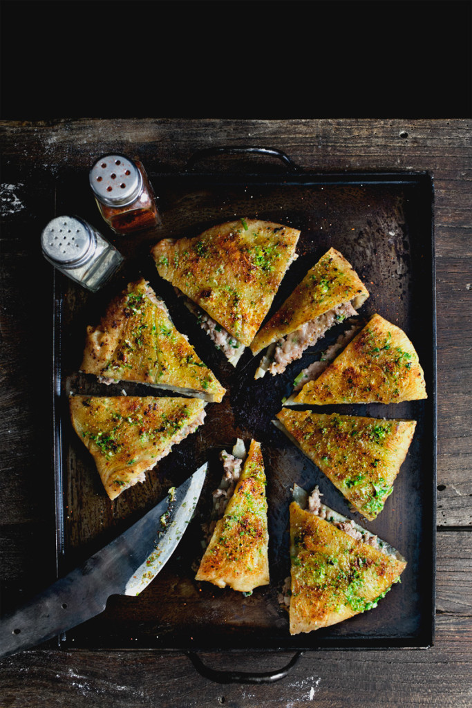 THE JADED DOOR-NAIL MEAT PIES RUBBED W/ SCALLION BUTTER