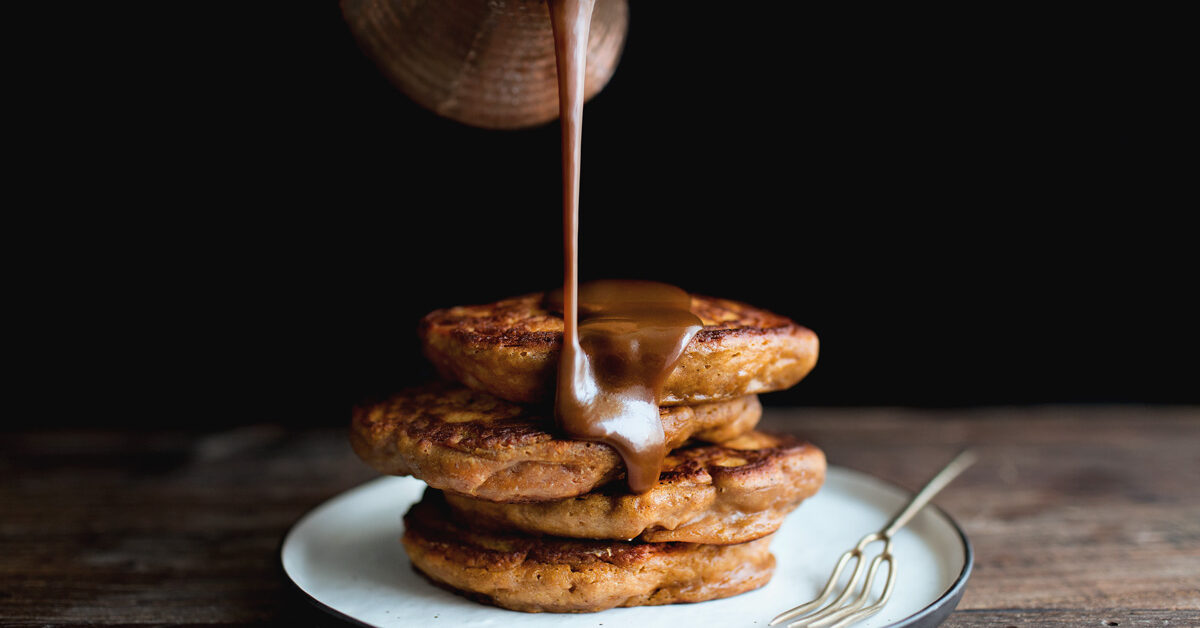 STICKY TOFFEE PANCAKES – Lady and Pups