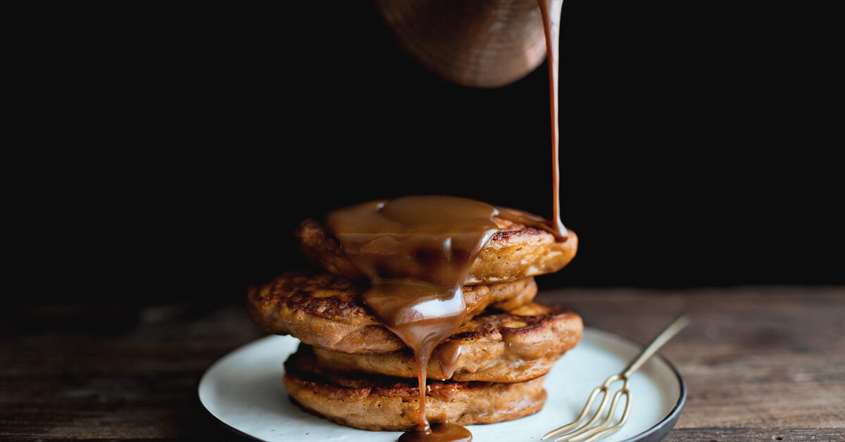 STICKY TOFFEE PANCAKES – Lady and Pups