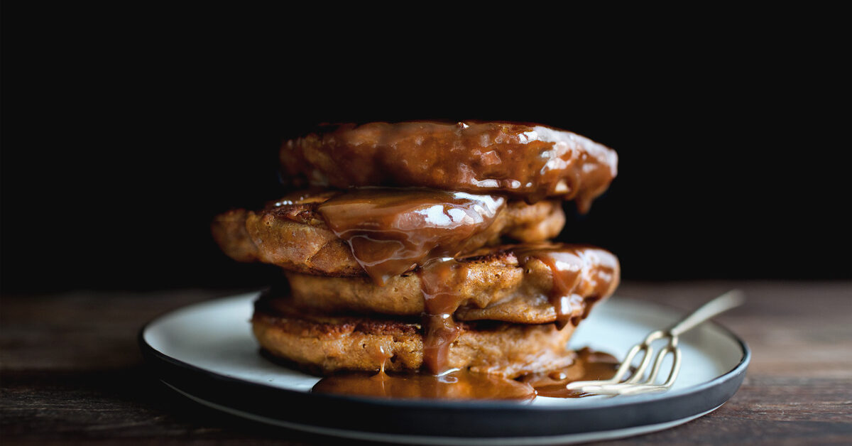 STICKY TOFFEE PANCAKES – Lady and Pups