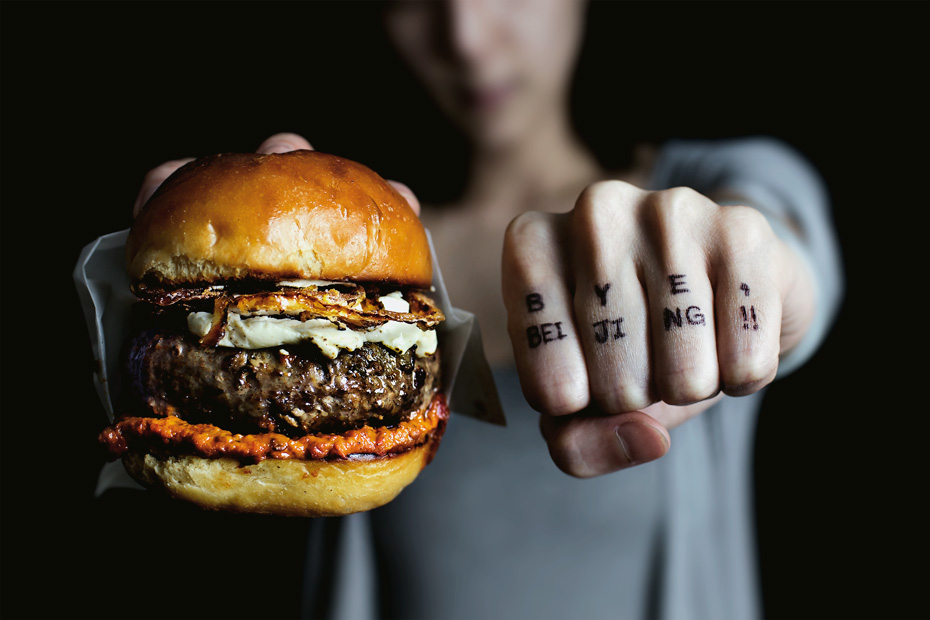THE PUNCH-IT BURGER AND HOUSTON, WE’RE READY TO TAKE OFF – Lady and Pups