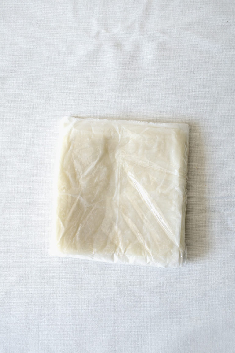 DIM SUM MONTH: Creamy salmon & egg in rice wrapper rolls – Lady and Pups