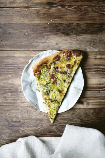 SPRING CREAM PIZZA – Lady and Pups