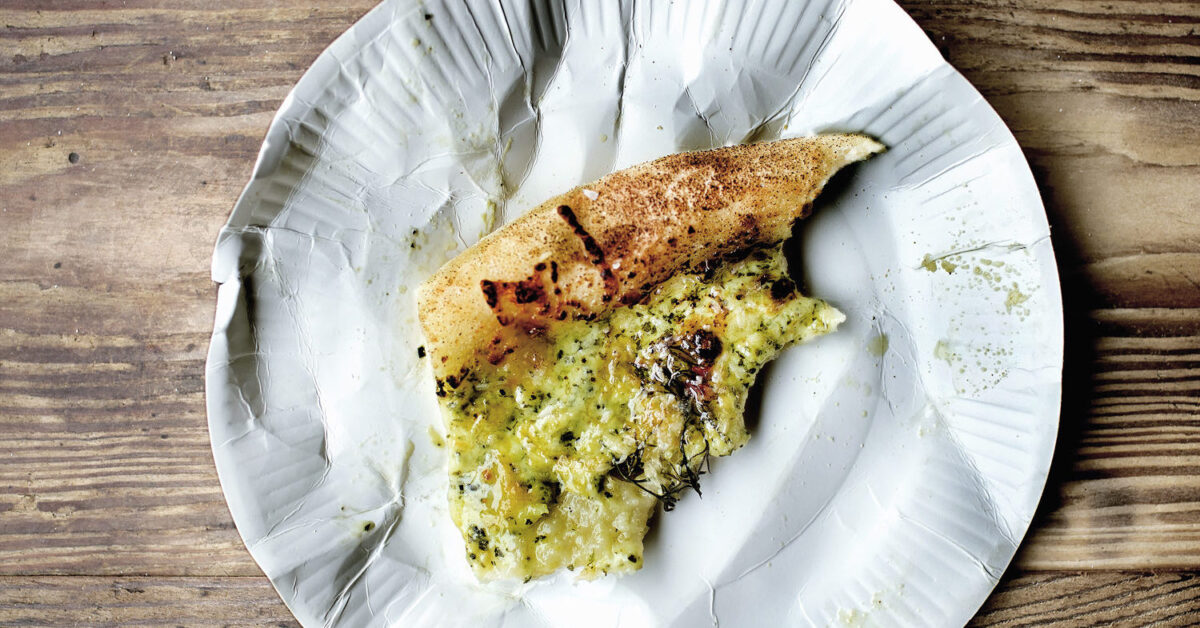 SPRING CREAM PIZZA – Lady and Pups