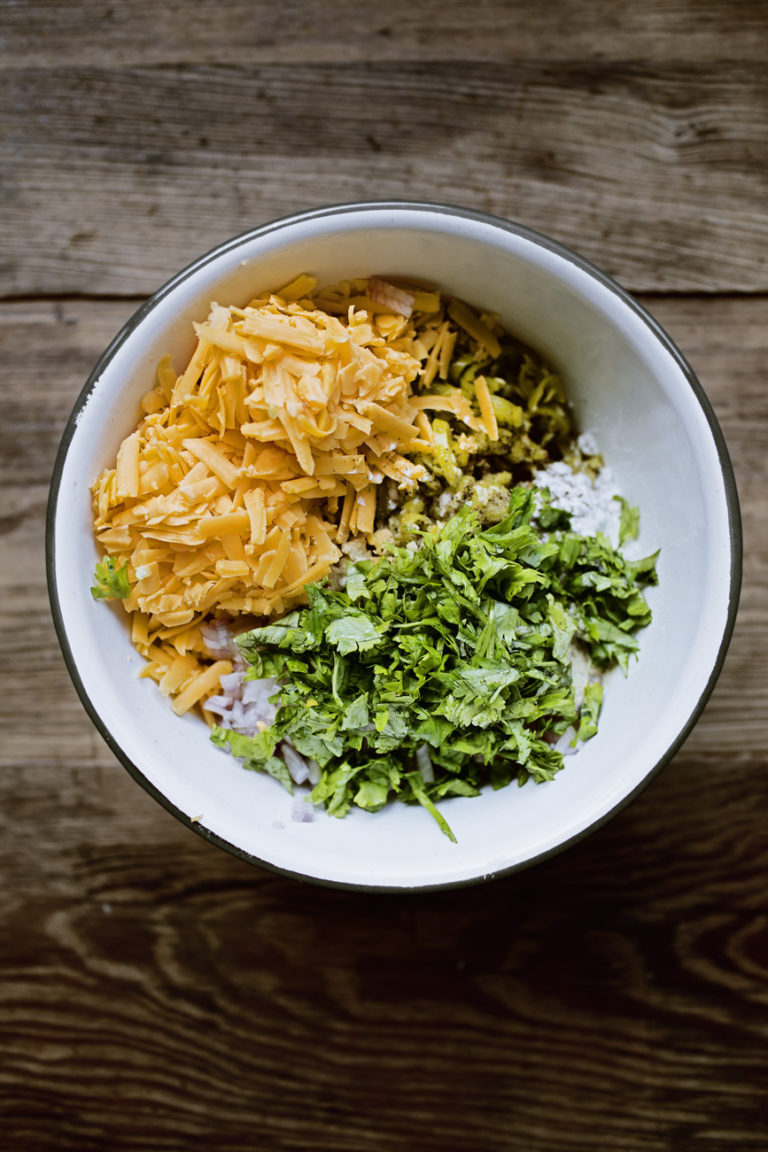 JALAPENO POPPER DUMPLINGS W/ PICKLING JUICE DIPPING SAUCE