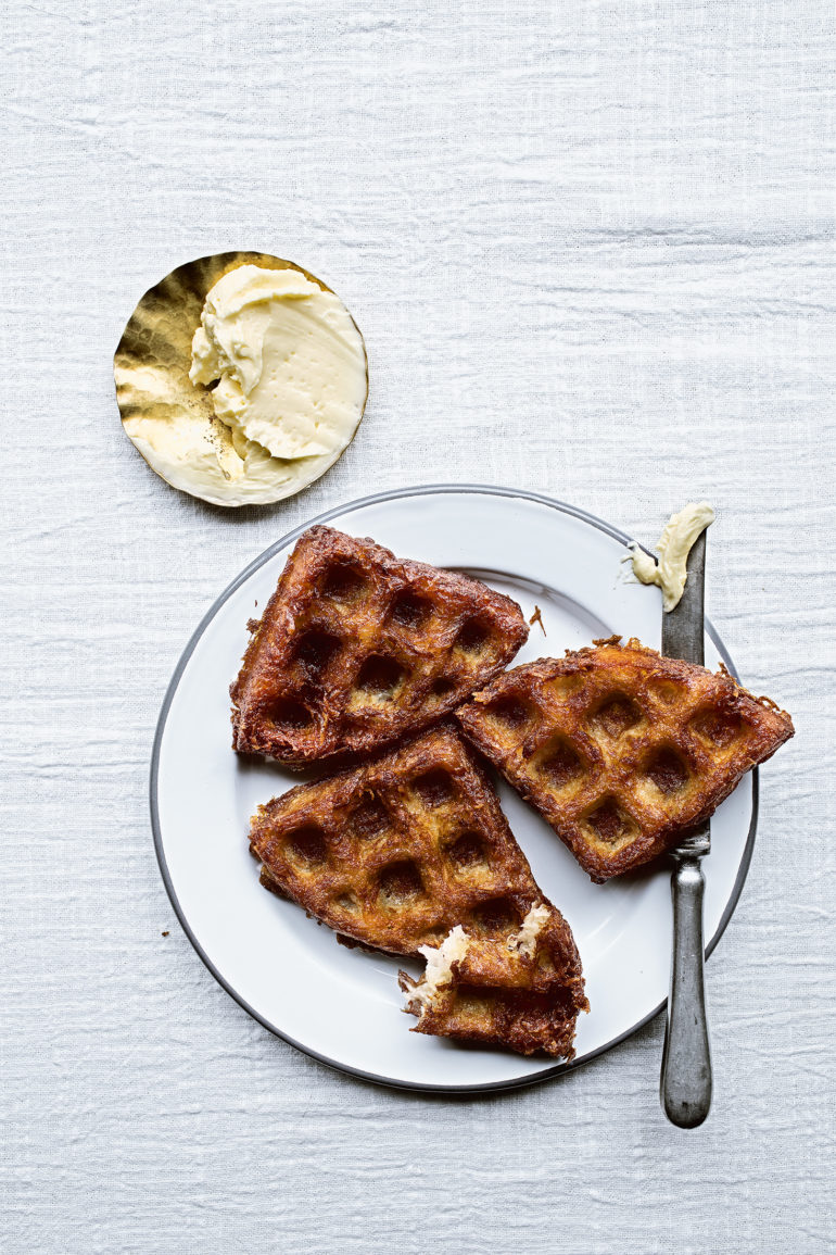 POTATO LATKE WAFFLE FRIES