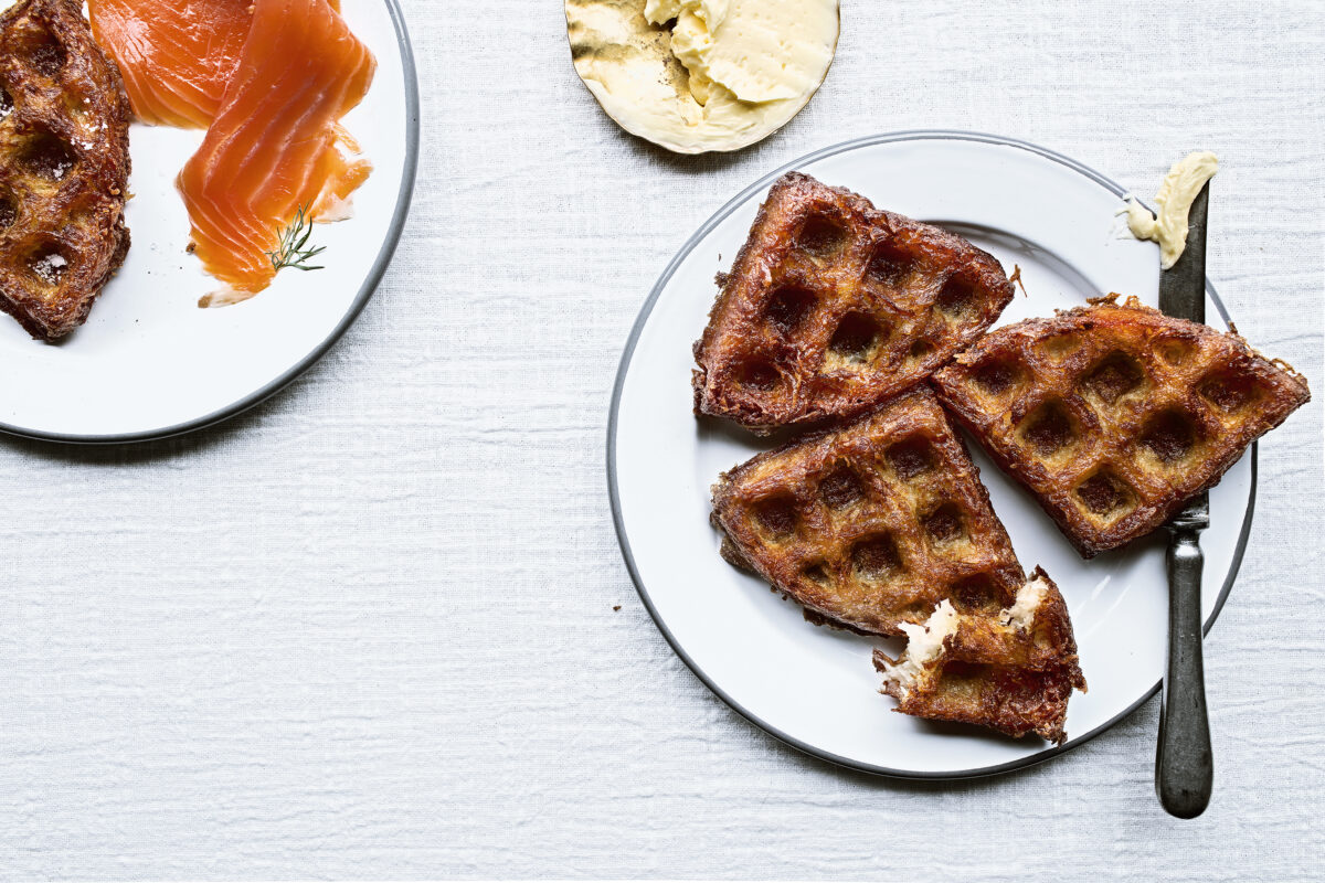 POTATO LATKE WAFFLE FRIES