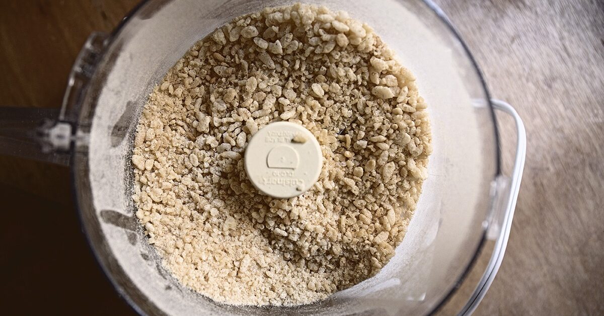 Broken rice crispy crust and chicken cutlets – Lady and Pups